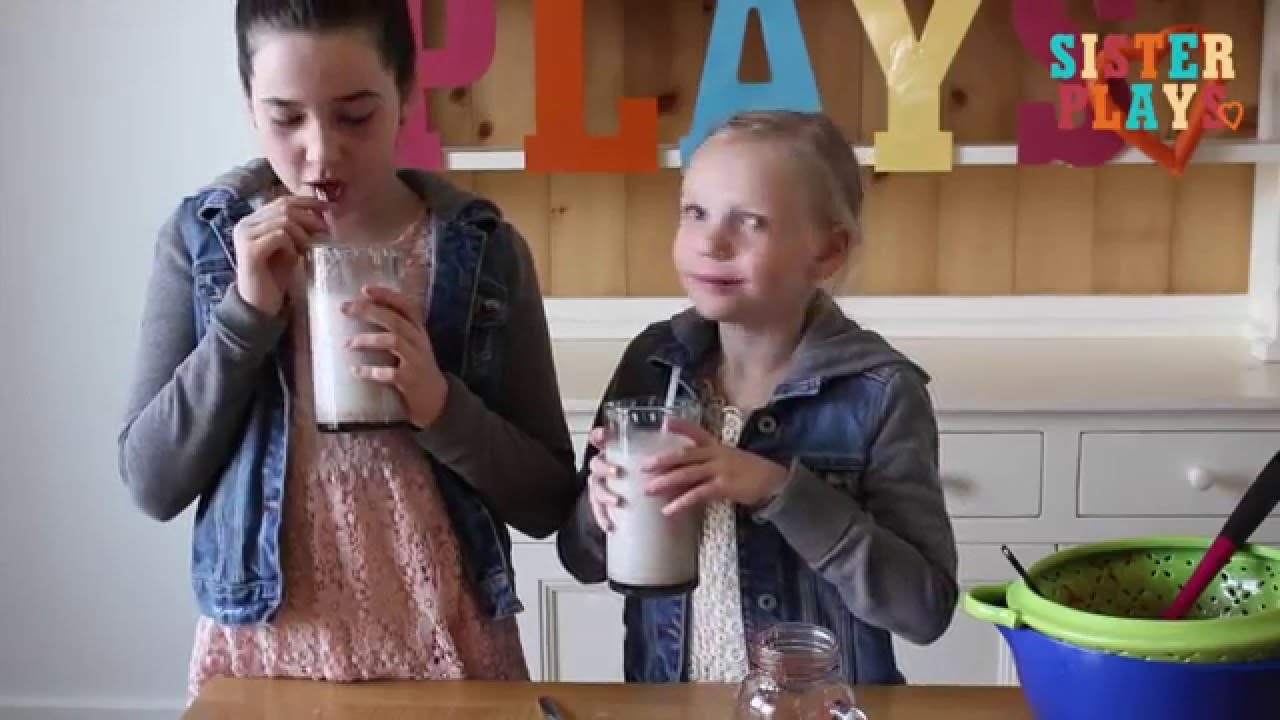 Kid Recipes -- Kid Cooking Show -- Strawberry Milk - YouTube