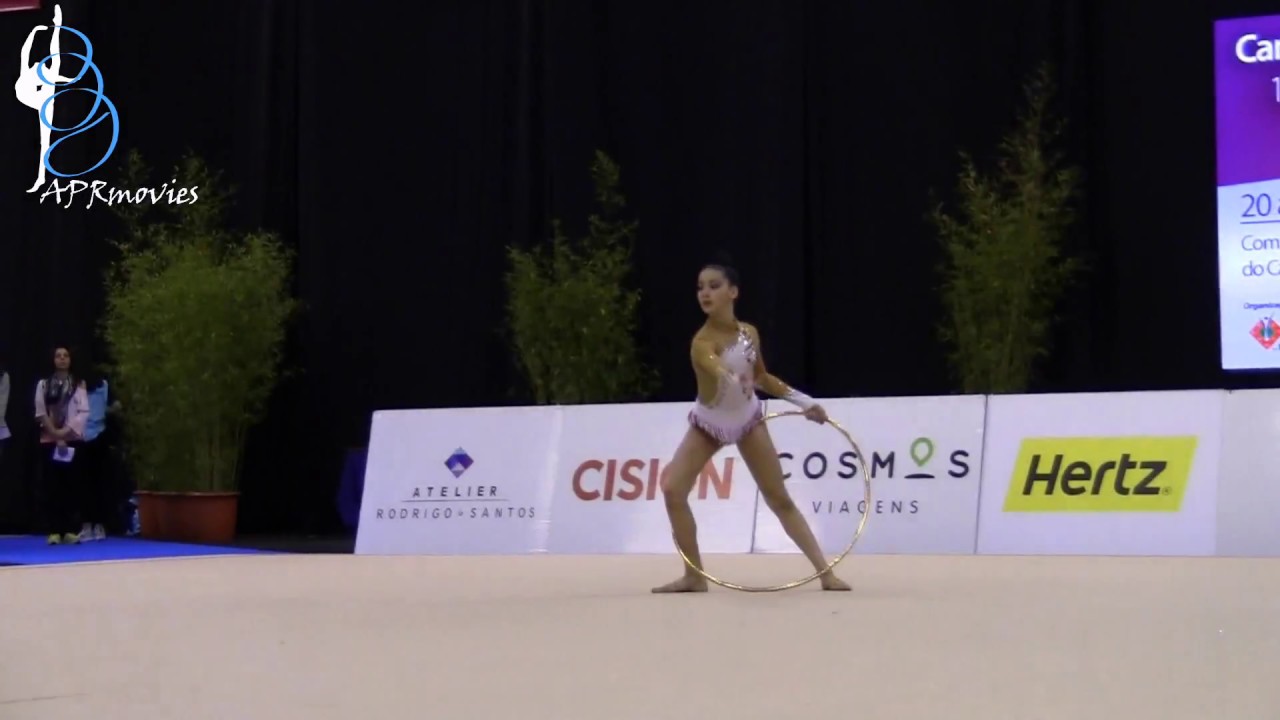 Leonor Neves - CRP - Arco (Hoop) - Juvenil - Nacional 2018 - YouTube