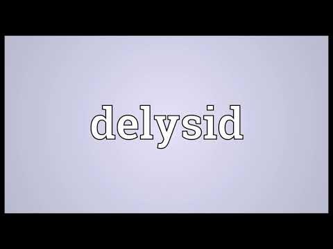 Delysid Meaning - YouTube