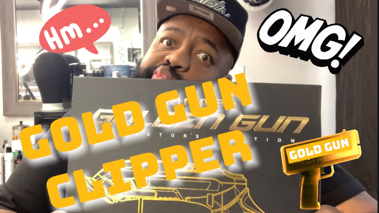 GOLDEN GUN CLIPPER 💈SHAM OR NOT🤔🤫 - YouTube