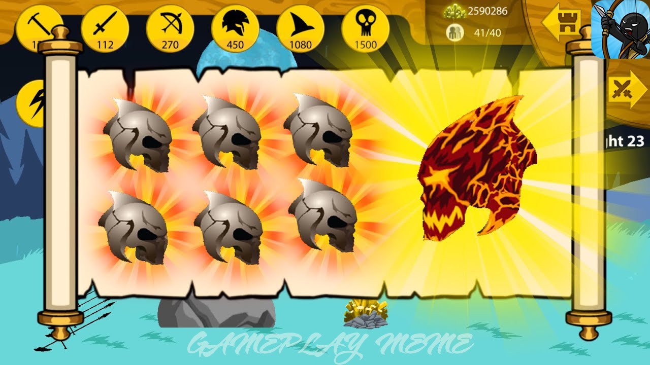 X999 FINAL BOSS LAVA SKULL VS X999 GIANT HUGE FULL SKINS | STICK WAR ...