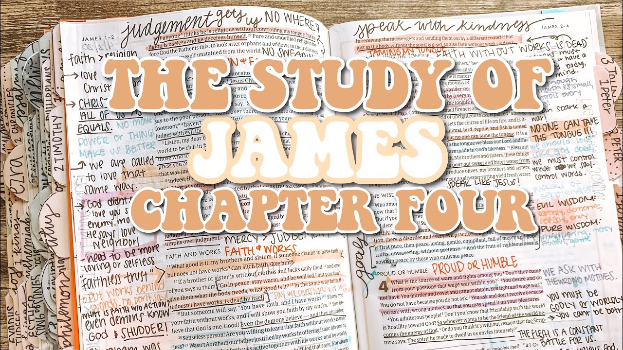 BIBLE STUDY STUDY OF JAMES 4 || FAITH FRIDAY - YouTube
