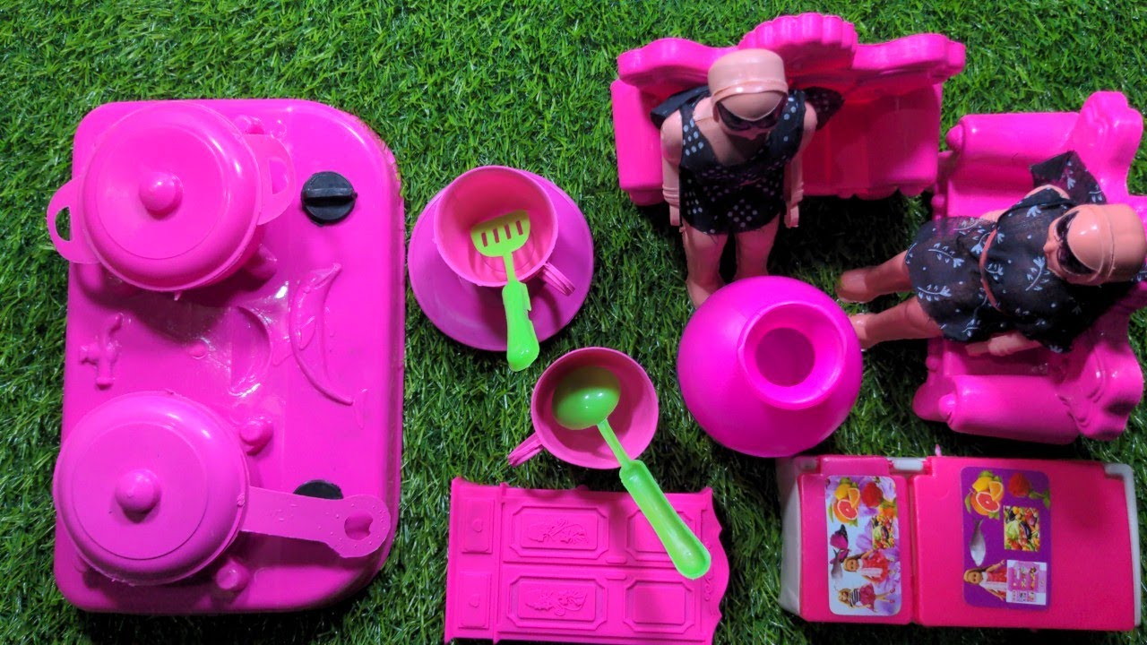 DIY Oddly Satisfying with unboxing hello kitty Kitchen set asmr | hello ...