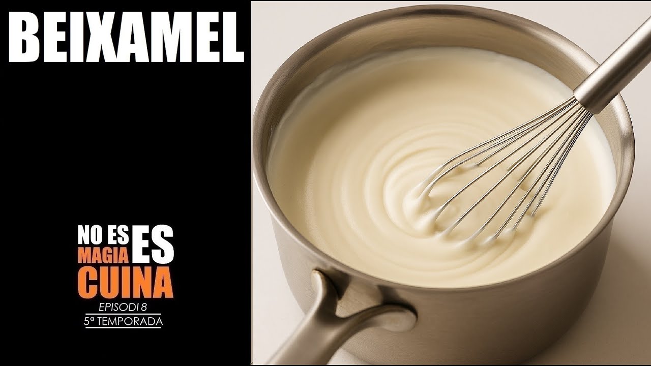 Com fer una salsa BEIXAMEL bàsica facilment - YouTube
