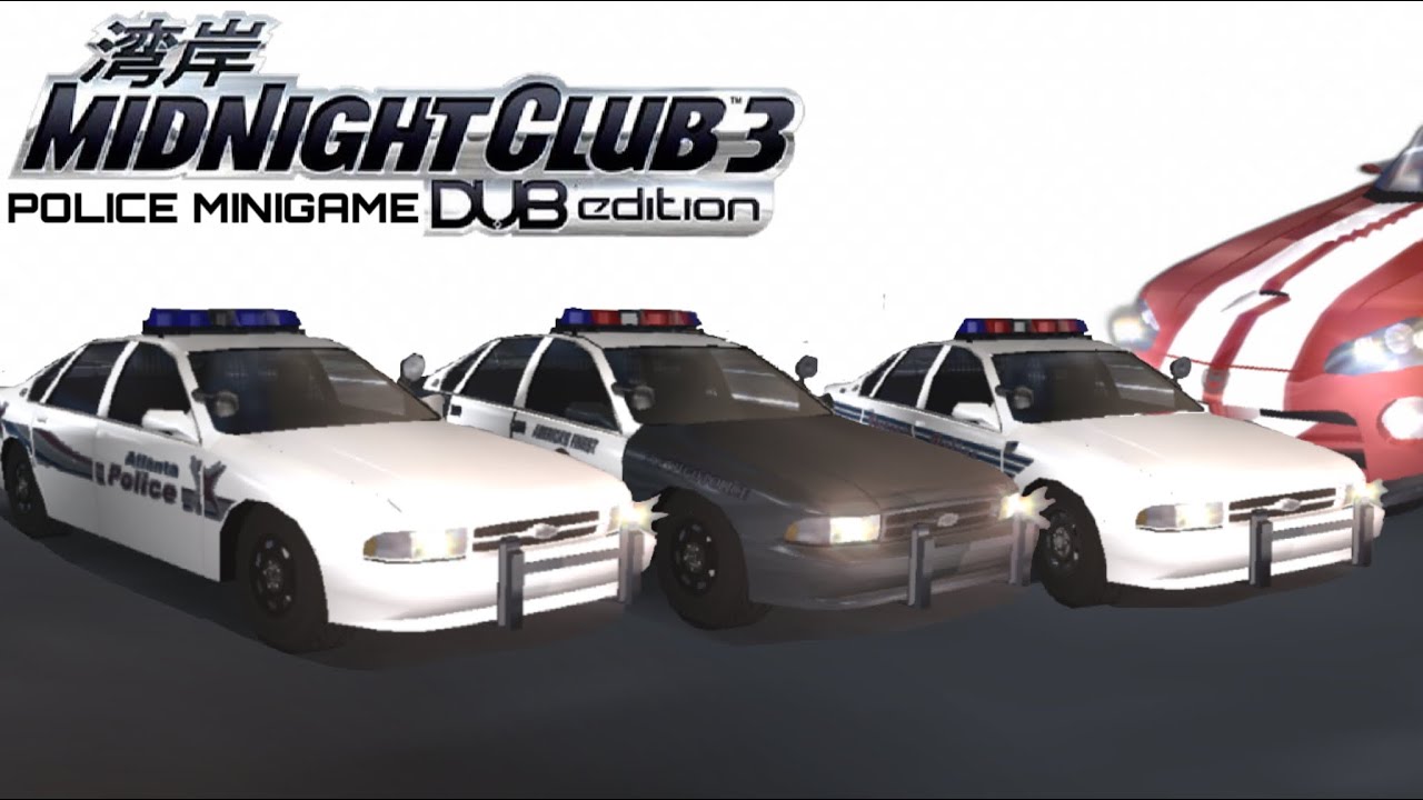 We tried to improve the police in Midnight Club 3 (PSP Online) - YouTube