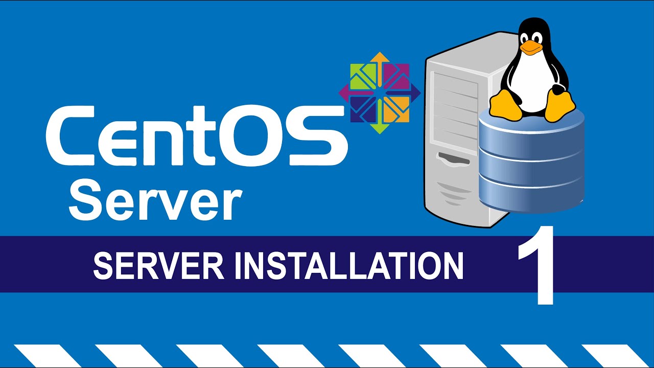 Install Cent OS Server - YouTube