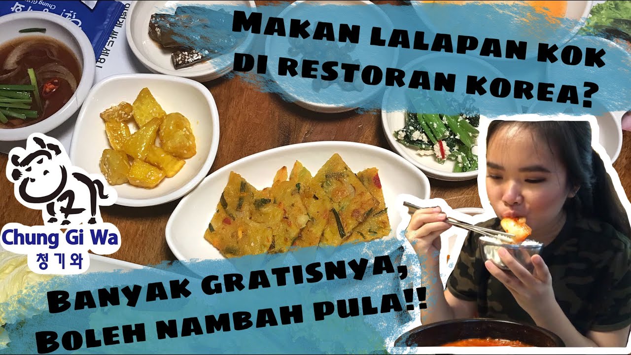 MAKAN ENAK DAN KENYANG DI RESTORAN KOREA CHUNG GI WA (KOREAN BBQ) - YouTube