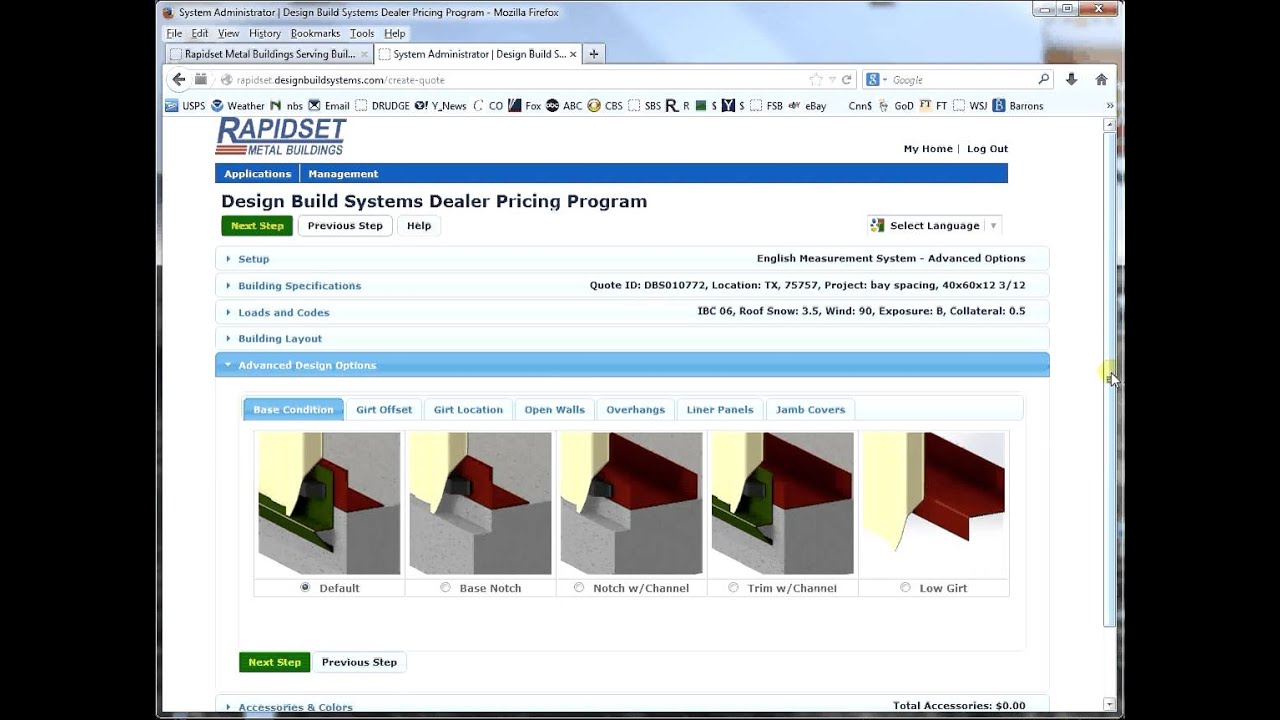 Bay Spacing Options in our Metal Building Design, Price and Plans ...