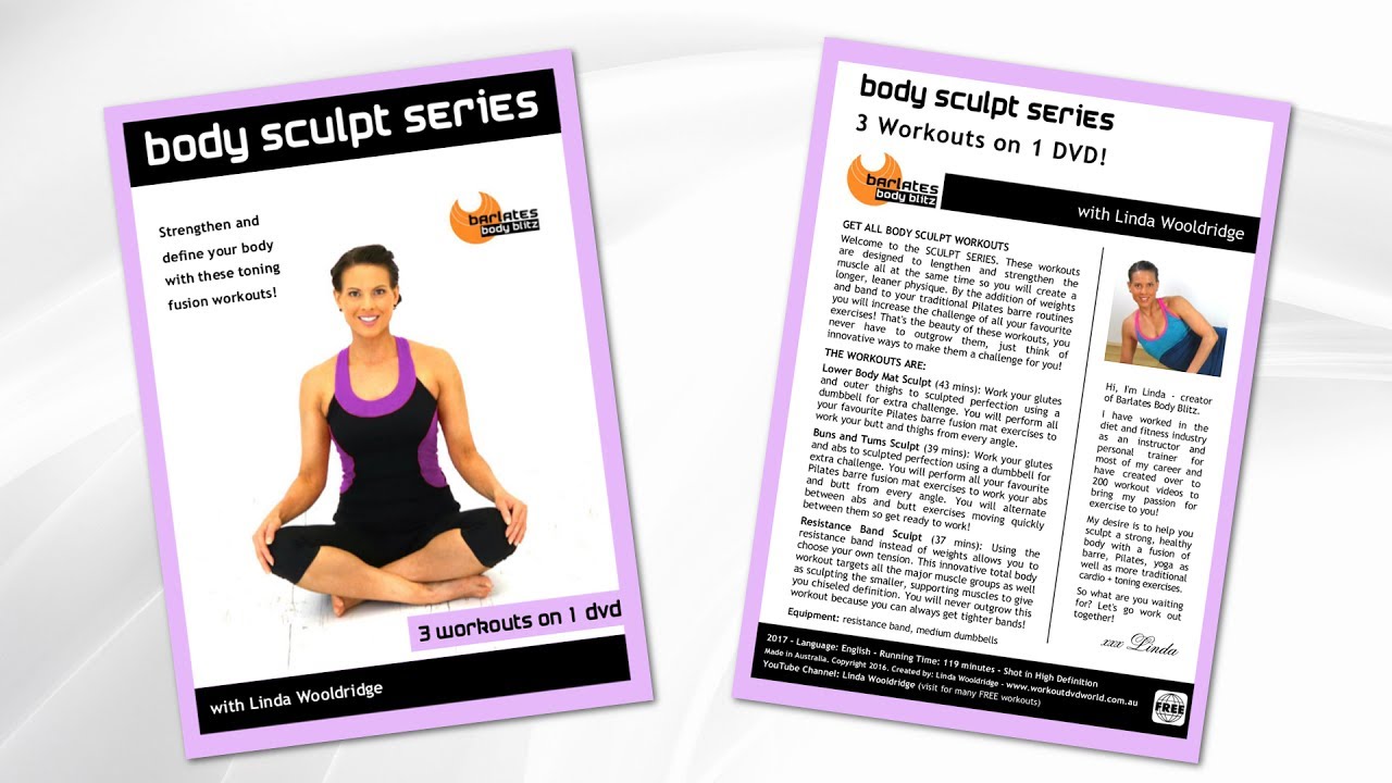 Pilates Mat Workout Dvd Body Sculpt Series Barlates Body Blitz Youtube