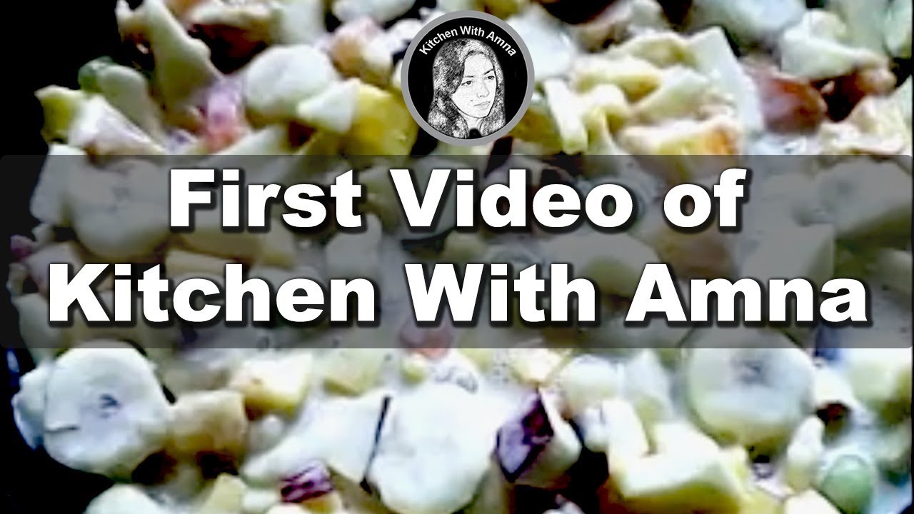 Creamy Fruit Chaat Ramadan Recipe by Kitchen With Amna - YouTube