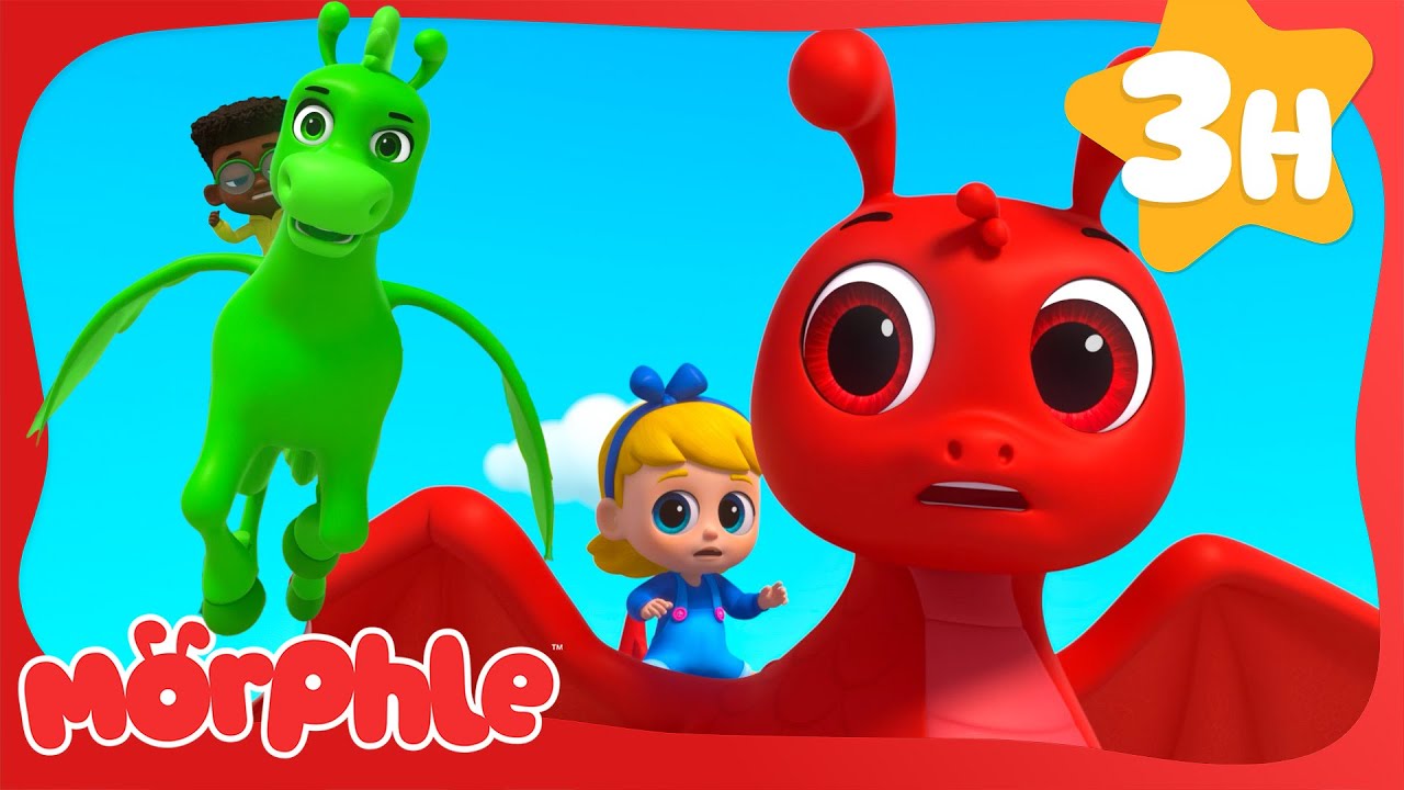 Who’s Faster? Morphle vs. Orphle Tag Battle! 🟢🔴 | 🔴 Morphle VS Orphle 🟢 ...