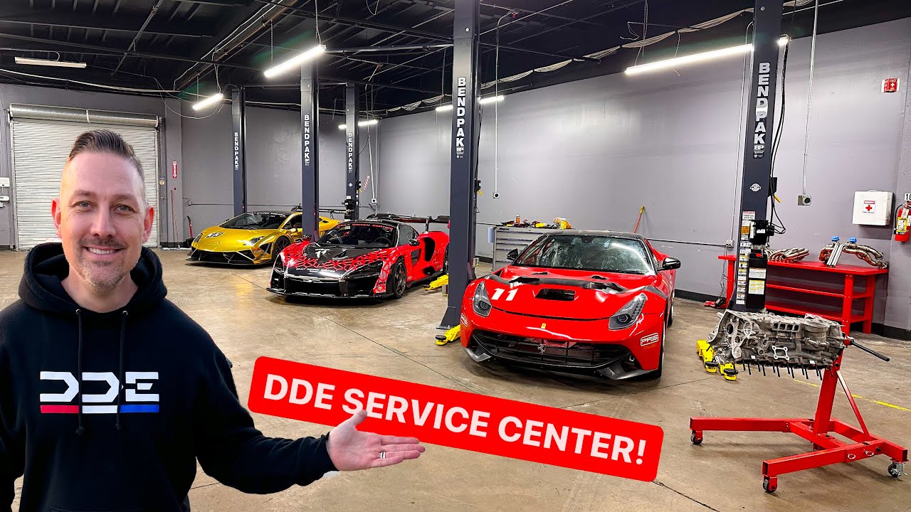 TRANSFORMING OLD HOONIGAN GARAGE INTO DDE SERVICE CENTER! - YouTube