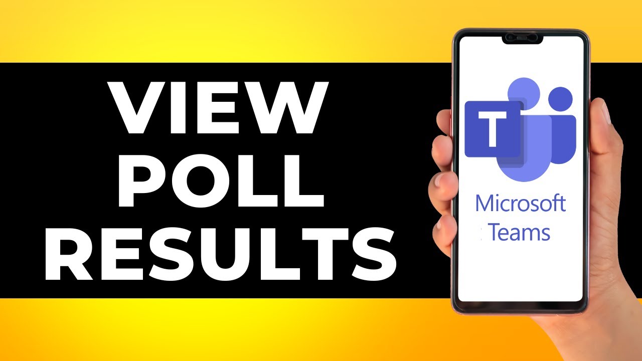 How to View Results of Microsoft Teams Polls (Step by Step) - YouTube