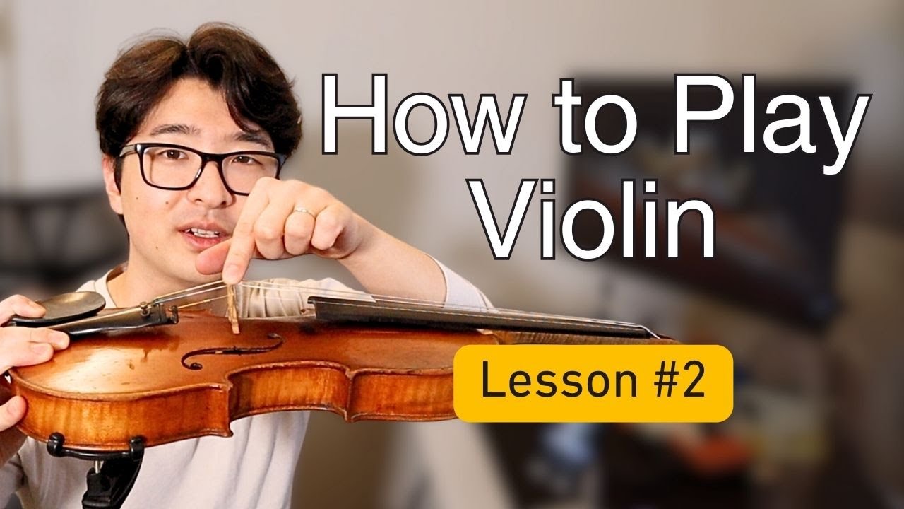 How to Play Violin - Lesson #2 | Names of the strings & How to tune ...