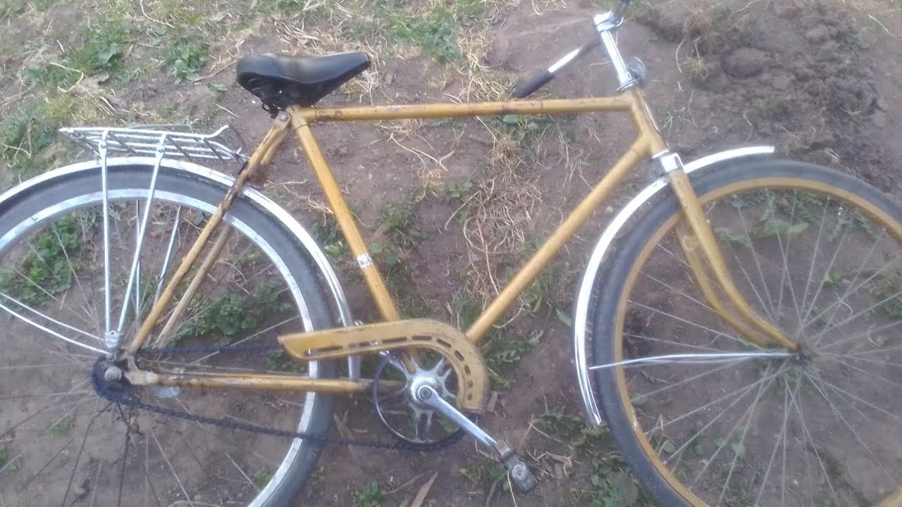 my bike from Soviet time - YouTube