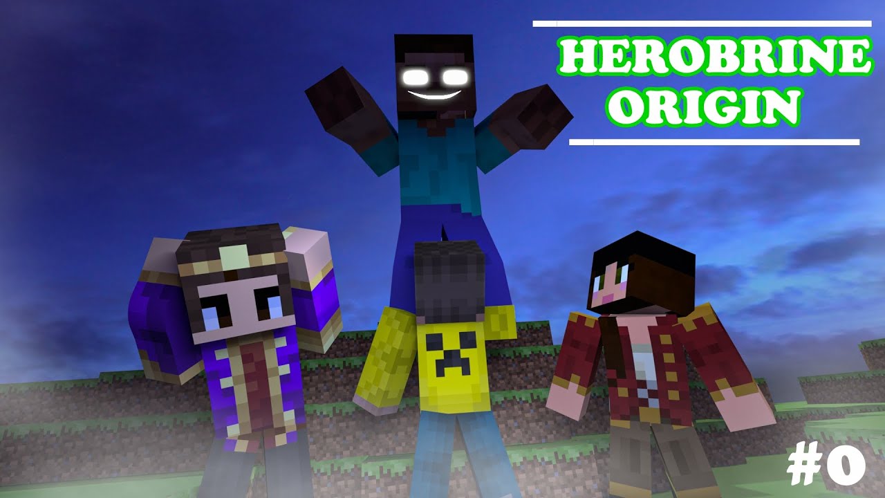 Herobrine Origin - Part 1 | Minecraft Animation - YouTube