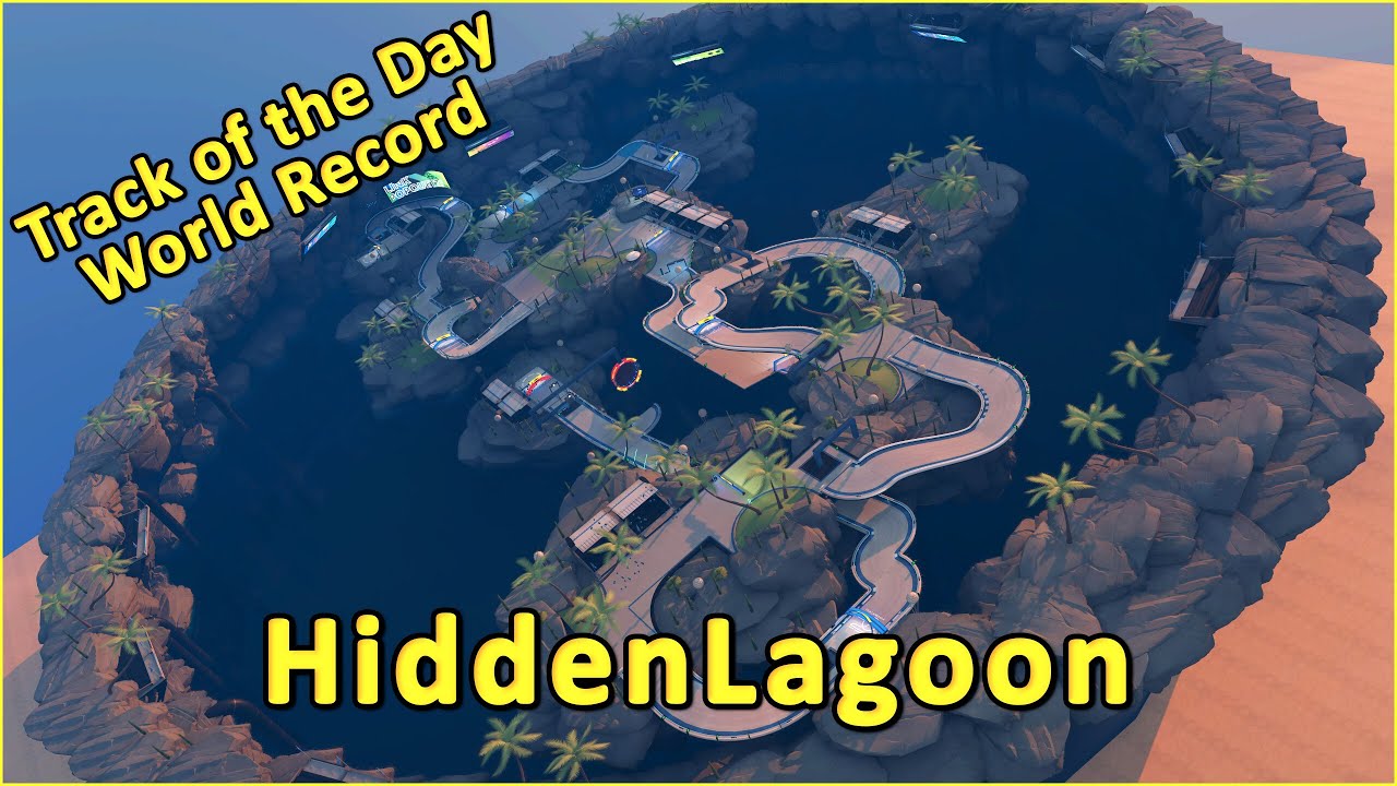HiddenLagoon - World Record by Scrapie98 - TRACKMANIA Track of the Day ...