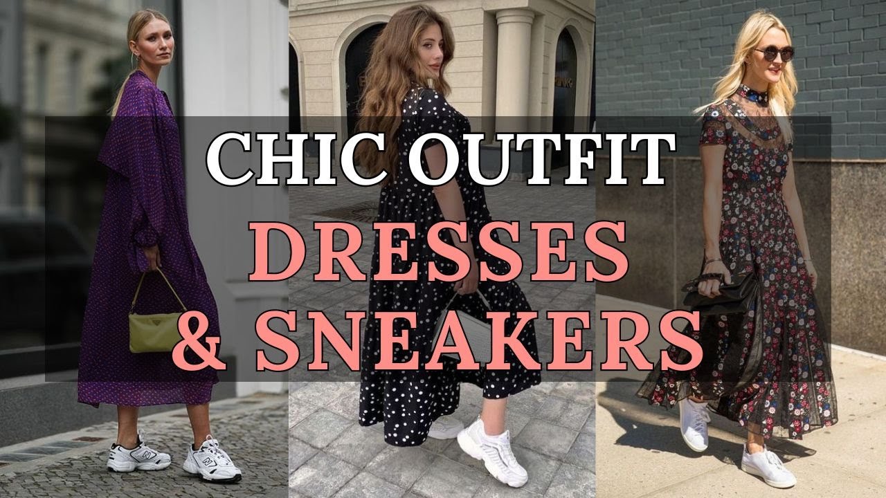 Spring Style: Dresses with Sneakers for Effortless Chic | 2024 Fashion ...