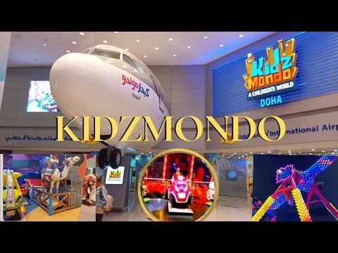 DOHA, QATAR KIDZMONDO MODERNIZED INDOOR PARK INSIDE MALL #52 - YouTube