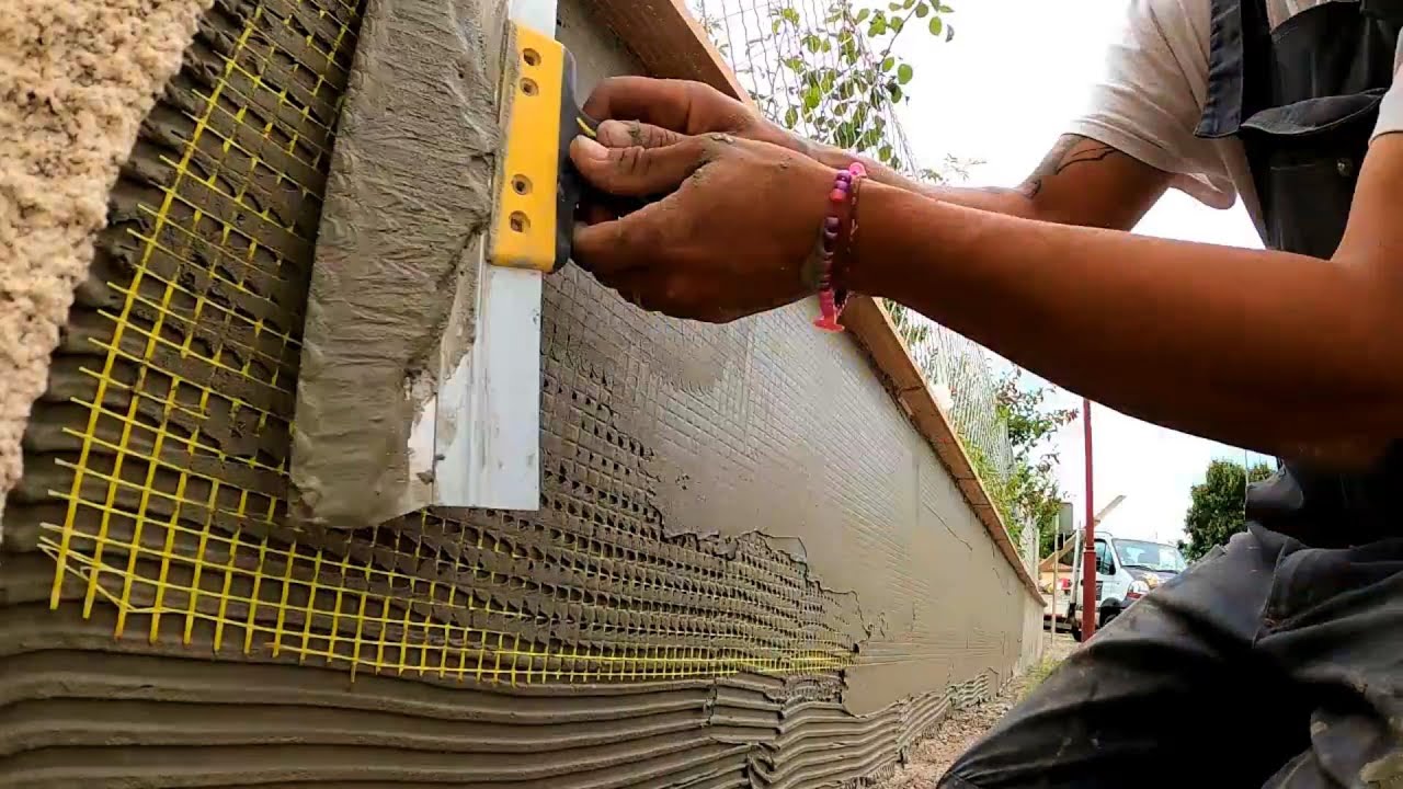 REPARATION MUR FISSURE & TYROLIENNE...4 ANS APRES- TIMELAPSE - YouTube