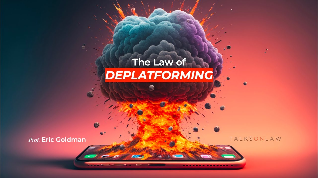 The Law of Deplatforming - YouTube