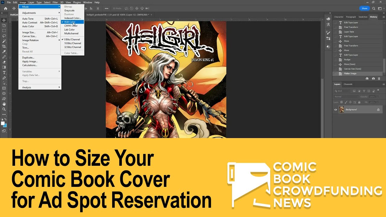 How to Size Your Comic Book Cover for Ad Spot Reservation on Comic Book ...