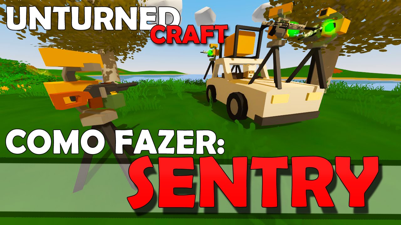 Unturned Craft: Como Fazer uma SENTRY - YouTube