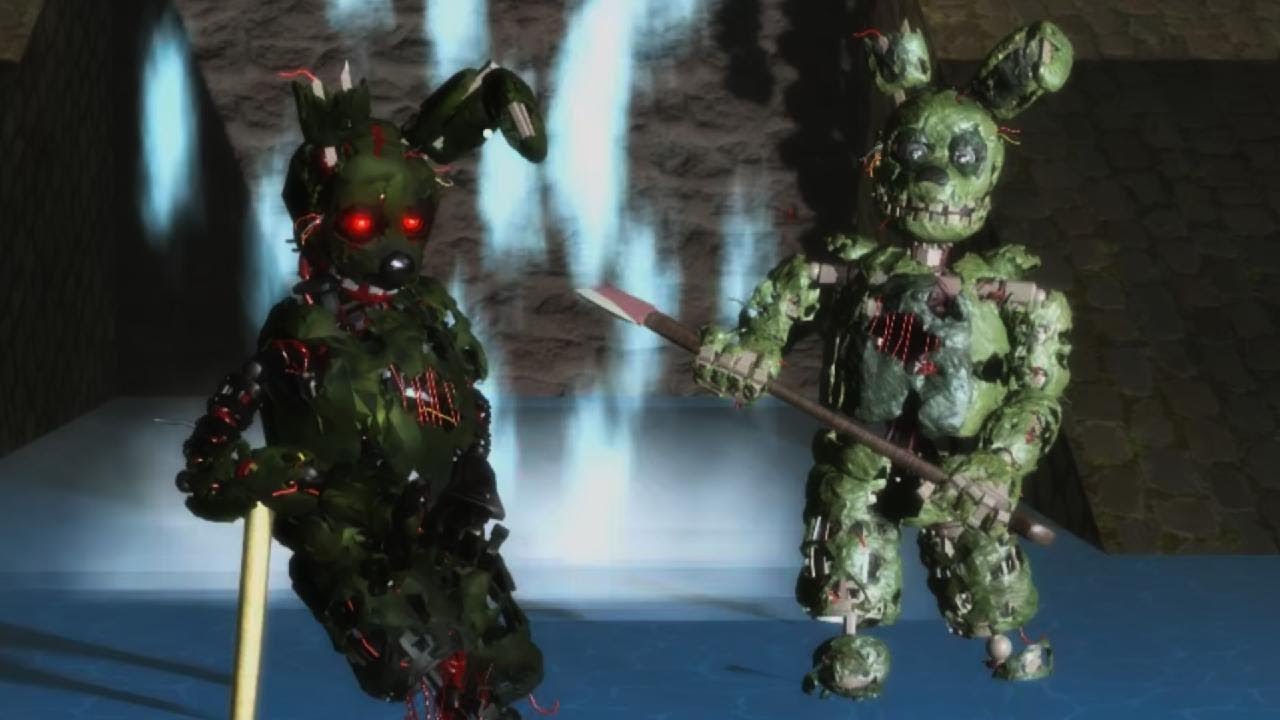 reaching springtrap to gold (pillar chase 2) - YouTube