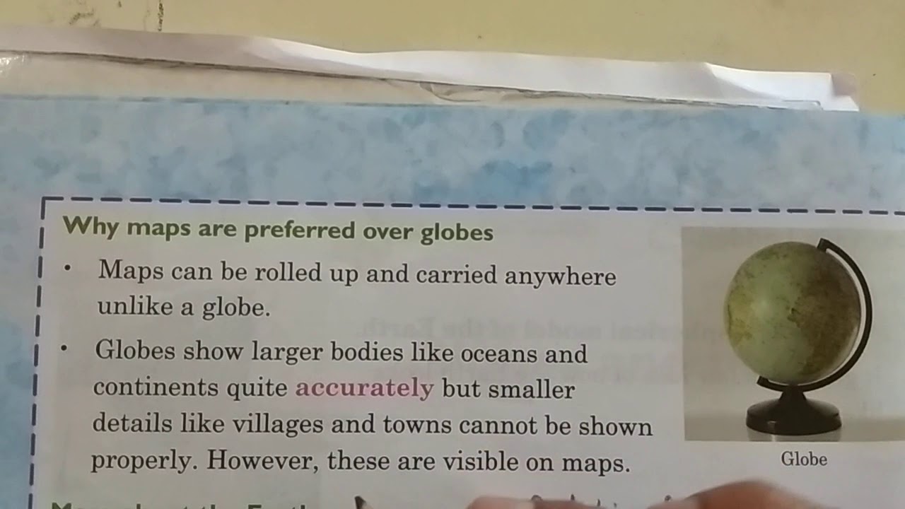 Class -5 , EVS , Ch- 5 Globes and Maps Revision Part 1 by Abhishek ...