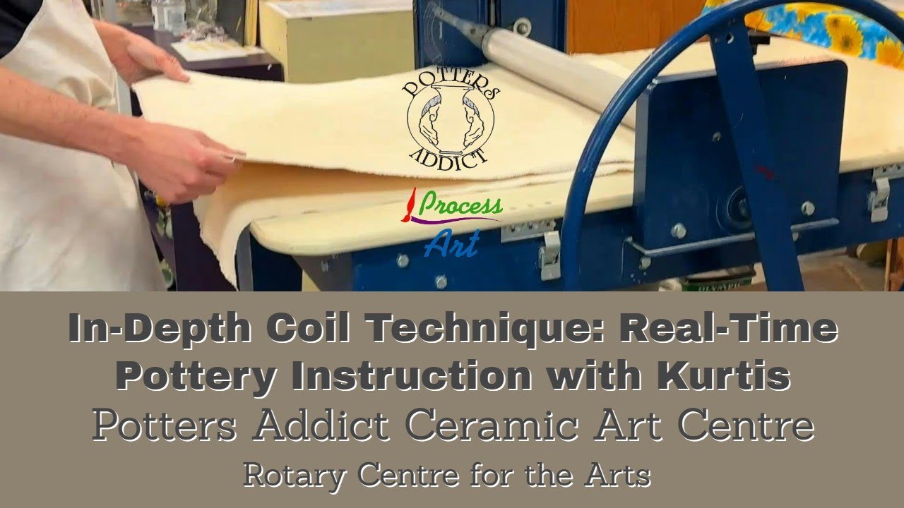 Pottery: In-Depth Coil Technique: Real-Time Pottery Instruction with ...