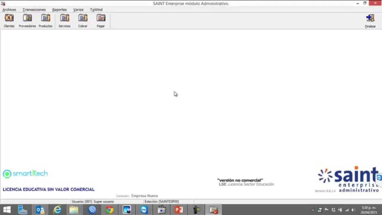 1- Introducción Saint Enterprise Administrativo - YouTube
