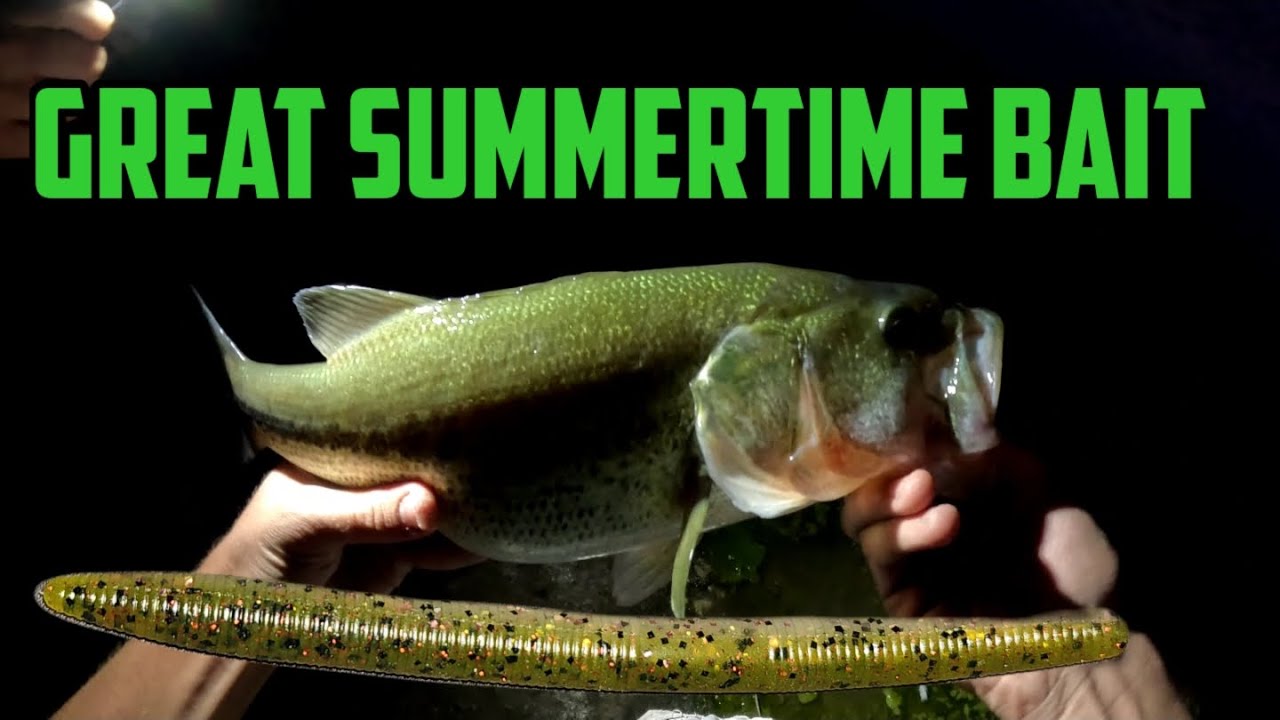 Simple But DEADLY BAIT! For Largemouth Bass in The Summer#fishing # ...