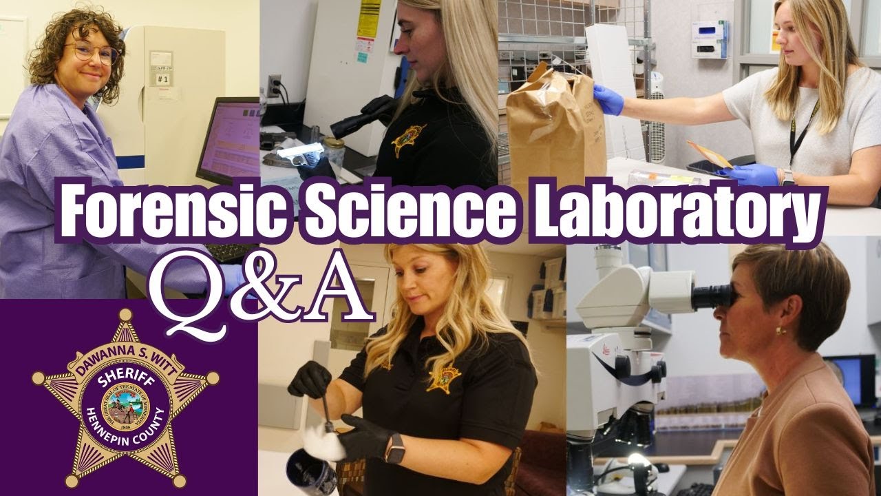 HCSO Forensic Science Laboratory Team Answers FAQs - YouTube