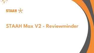 STAAH Max V2 - Reviewminder - HNR Studio