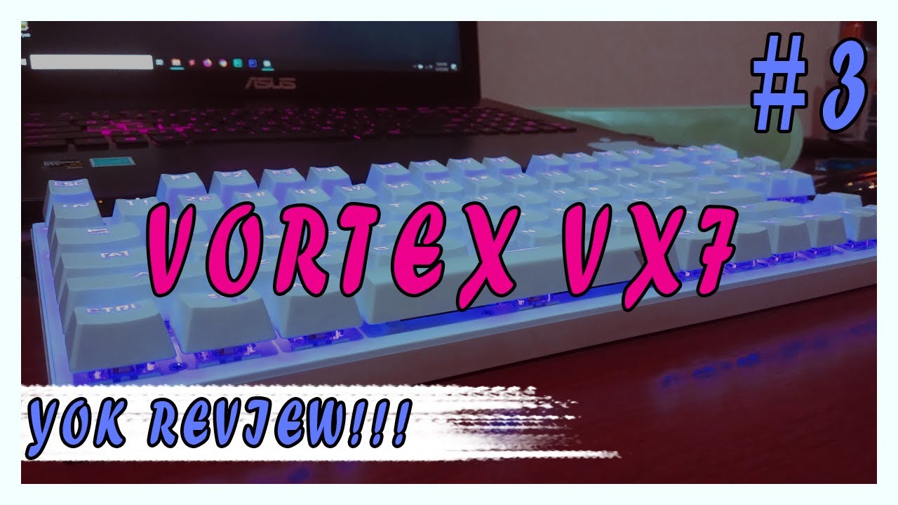 Unboxing Mechanical Keyboard Vortex Series VX7 - YouTube