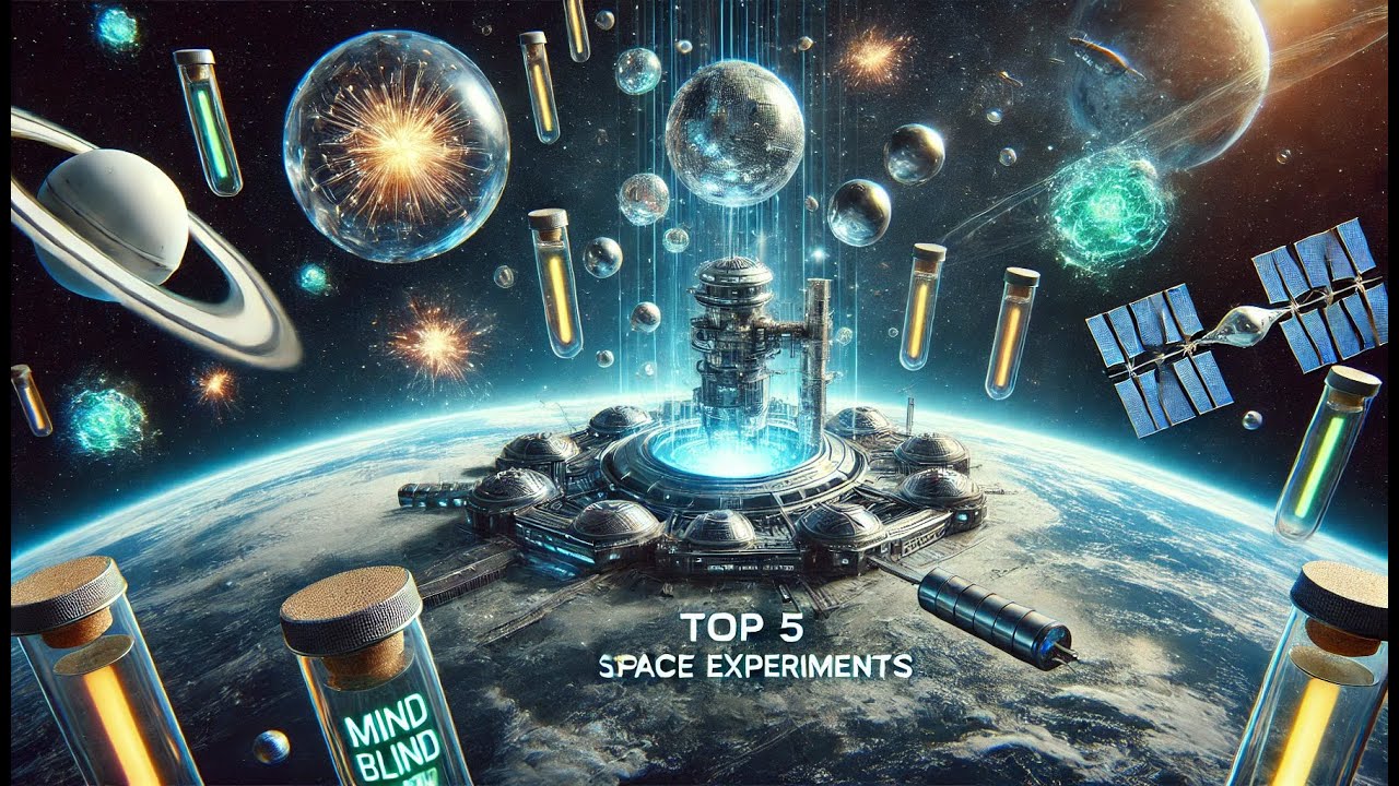 Top 5 Mind Blowing Space Station Science Experiments - YouTube