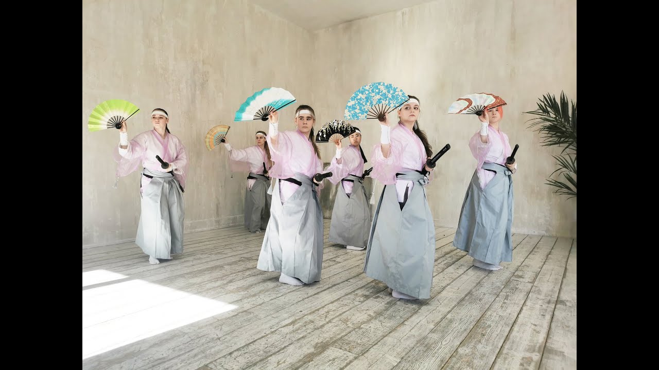 Kenbu Kokoro kai | Танец с мечом | Sword dance | Школа боевых искусств ...