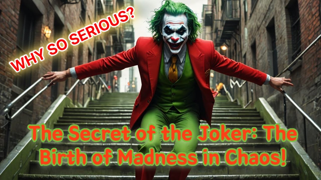 The Secret of the Joker: The Birth of Madness in Chaos! #Curious #world ...