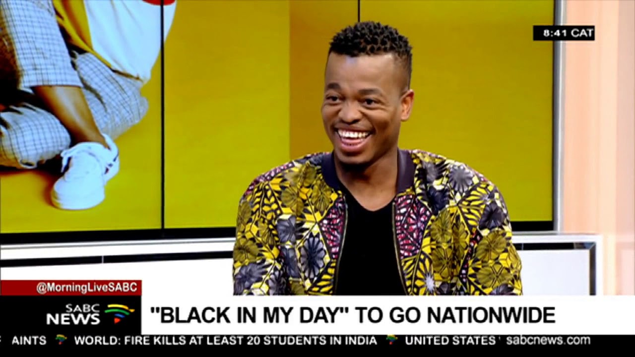 Mpho Popps on his nationwide tour "Black In My Day" - YouTube