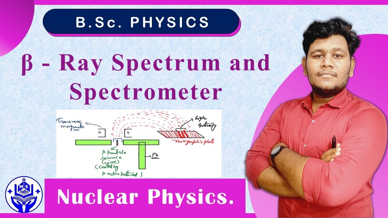 Beta-ray spectrum and Spectrometer || #msmaths #bscphysics - YouTube