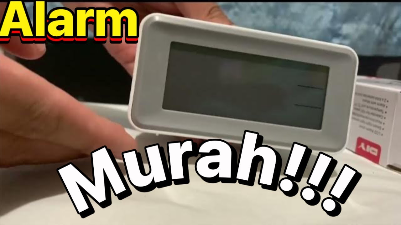 INI BARU BENERAN MURAH !!! - UNBOXING DIGITAL ALARM MR.DIY - YouTube