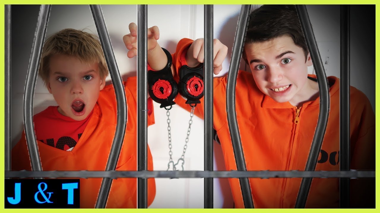 24 Hour Prison Escape / Jake and Ty - YouTube