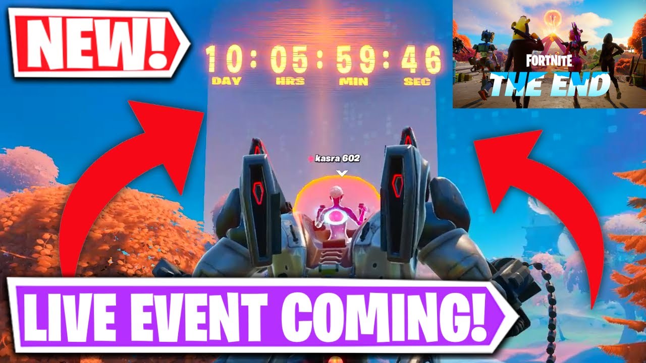 *NEW* Countdown Timer for *THE END* Live Event has been added ...