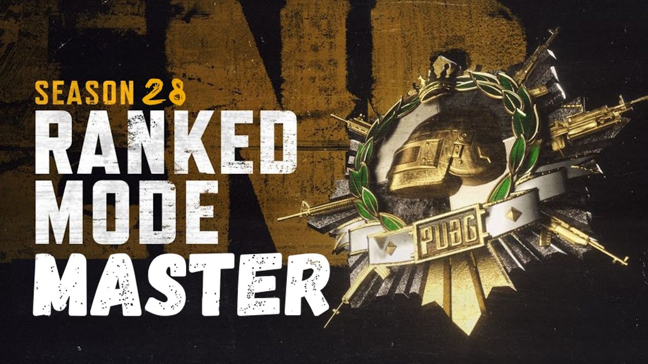 PUBG RANKED TPP MASTER ! - YouTube