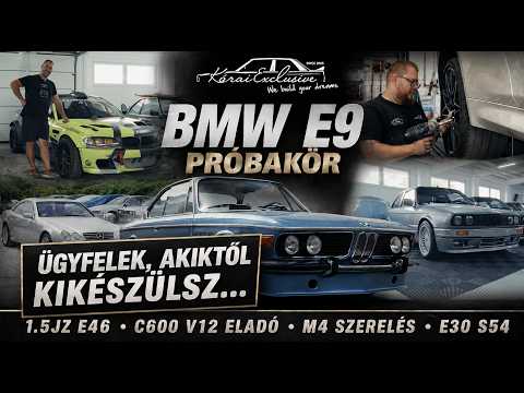 Elvittük az E9-et próbakörre és ügyfelek akiktől kikészülsz... | Kárai Exclusive