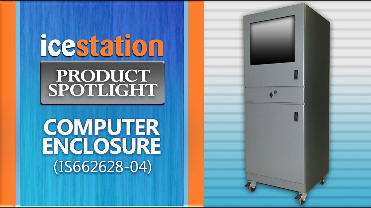 Freestanding Computer Enclosure, IceStation Product Spotlight, IS662628 ...