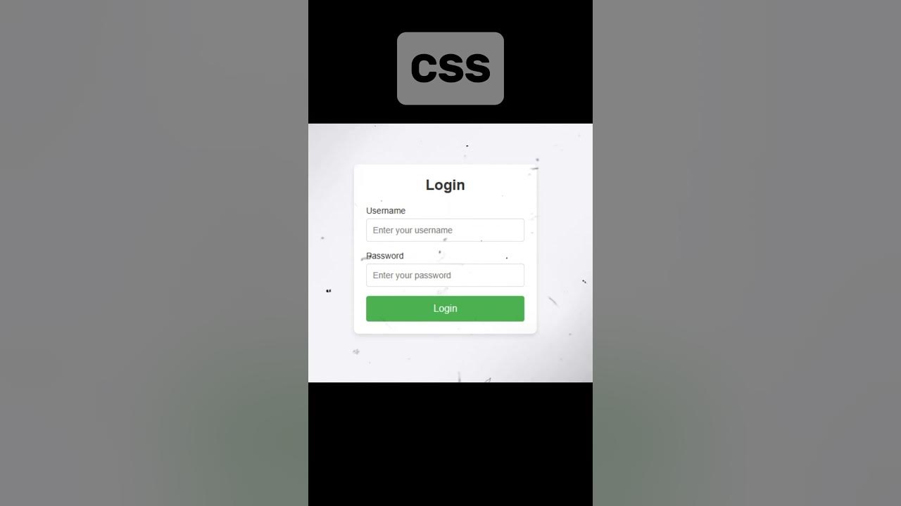 Html Css Java Login Form Python Htmltutorial Html5 Css Css3 Java Javascript
