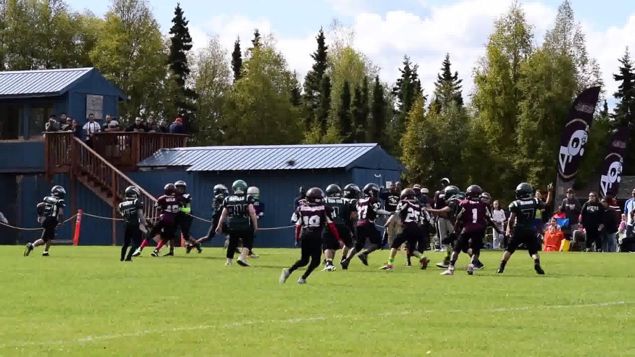 Anchorage alaska Eagles JP football - YouTube