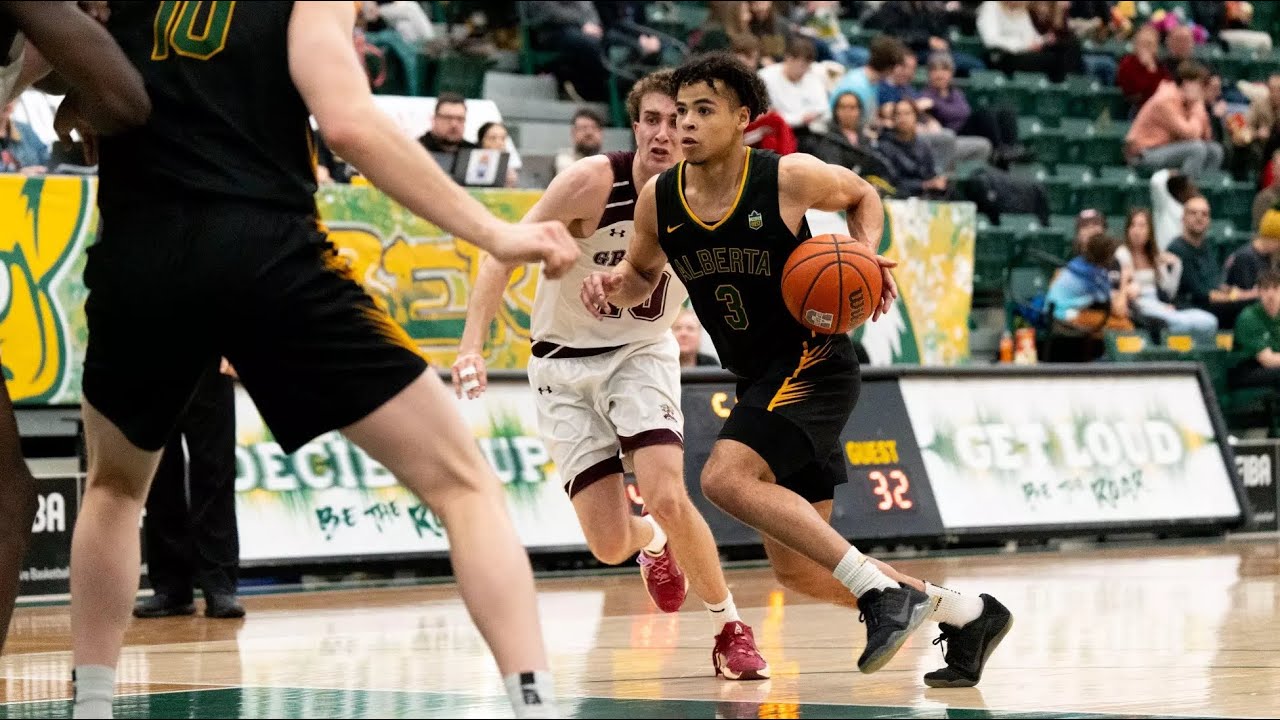 Isaac Simon l 6'2 Point Guard l 24/25 Alberta Golden Bears Full-Season ...