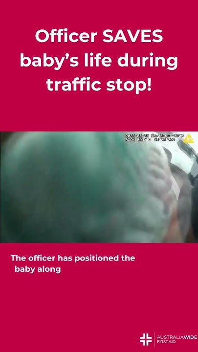 Officer SAVES Baby's Life! - YouTube